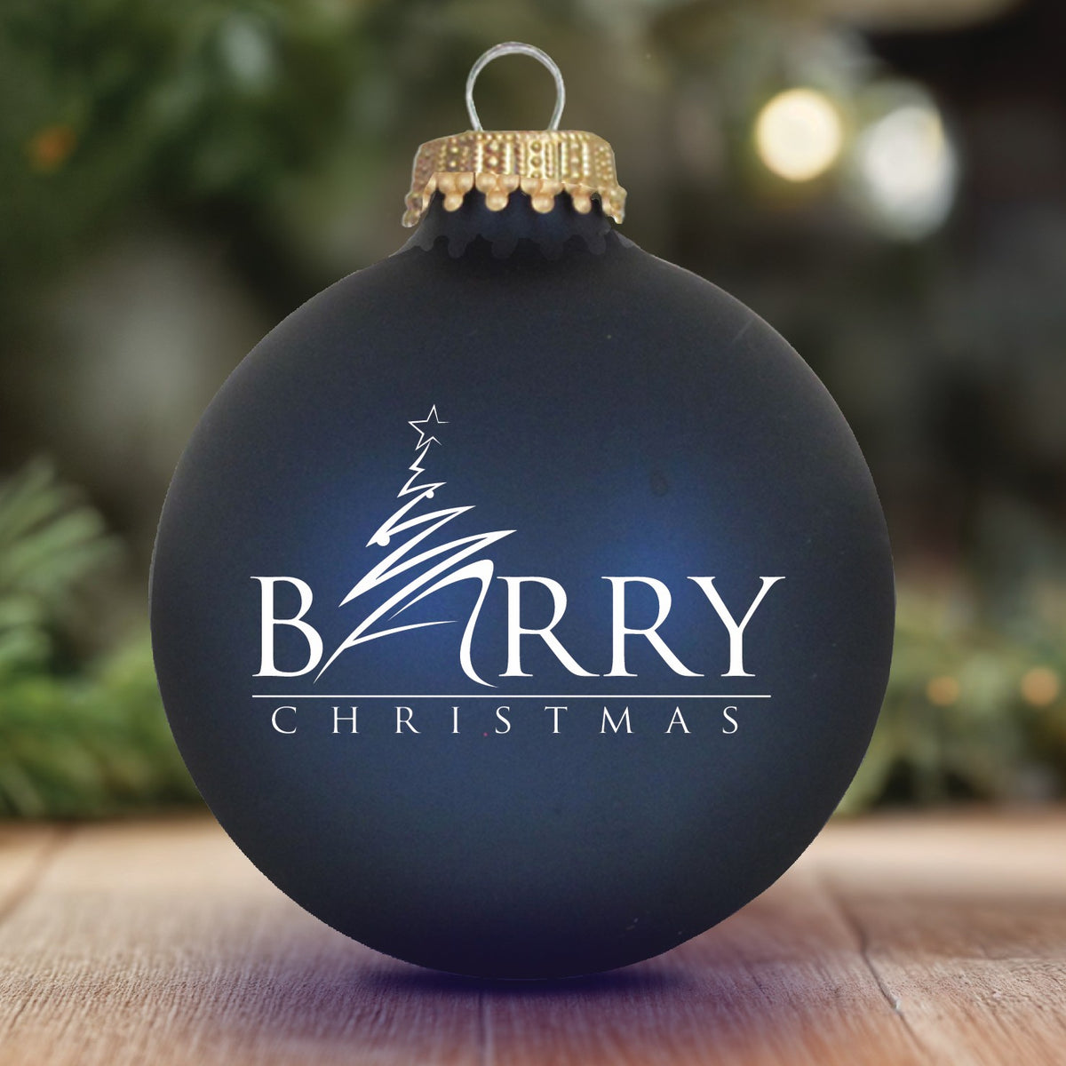 Barry Christmas Ornament - Midnight – Shop Manilow