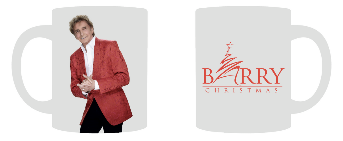 Barry Christmas Photo Mug – Shop Manilow